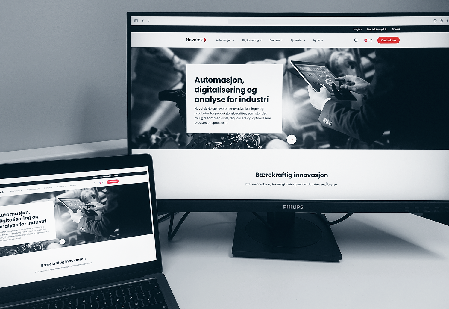 Velkommen til våre nye nettsider! - Novotek Norge