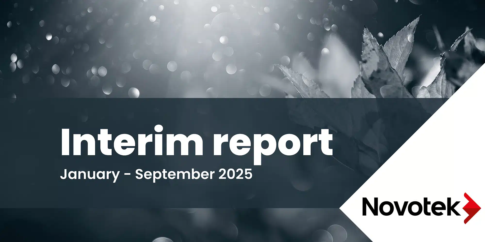 Interim report January – September 2025 - Novotek Group